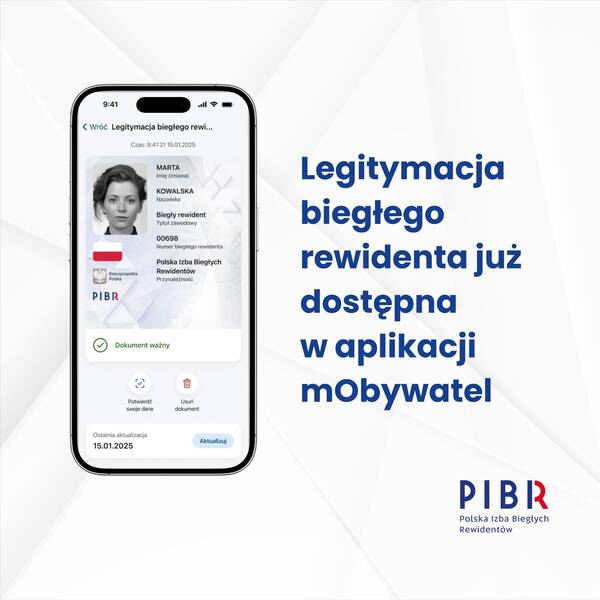 Elektroniczna legitymacja biegłego rewidenta już dostępna w aplikacji ...